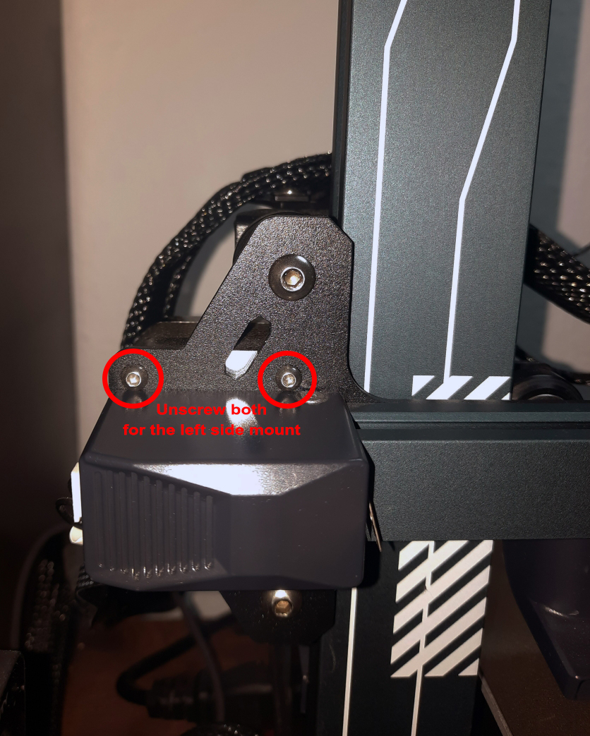 Side-Feed Filament Guide / Filament-Umlenkung Links oder Rechts ...
