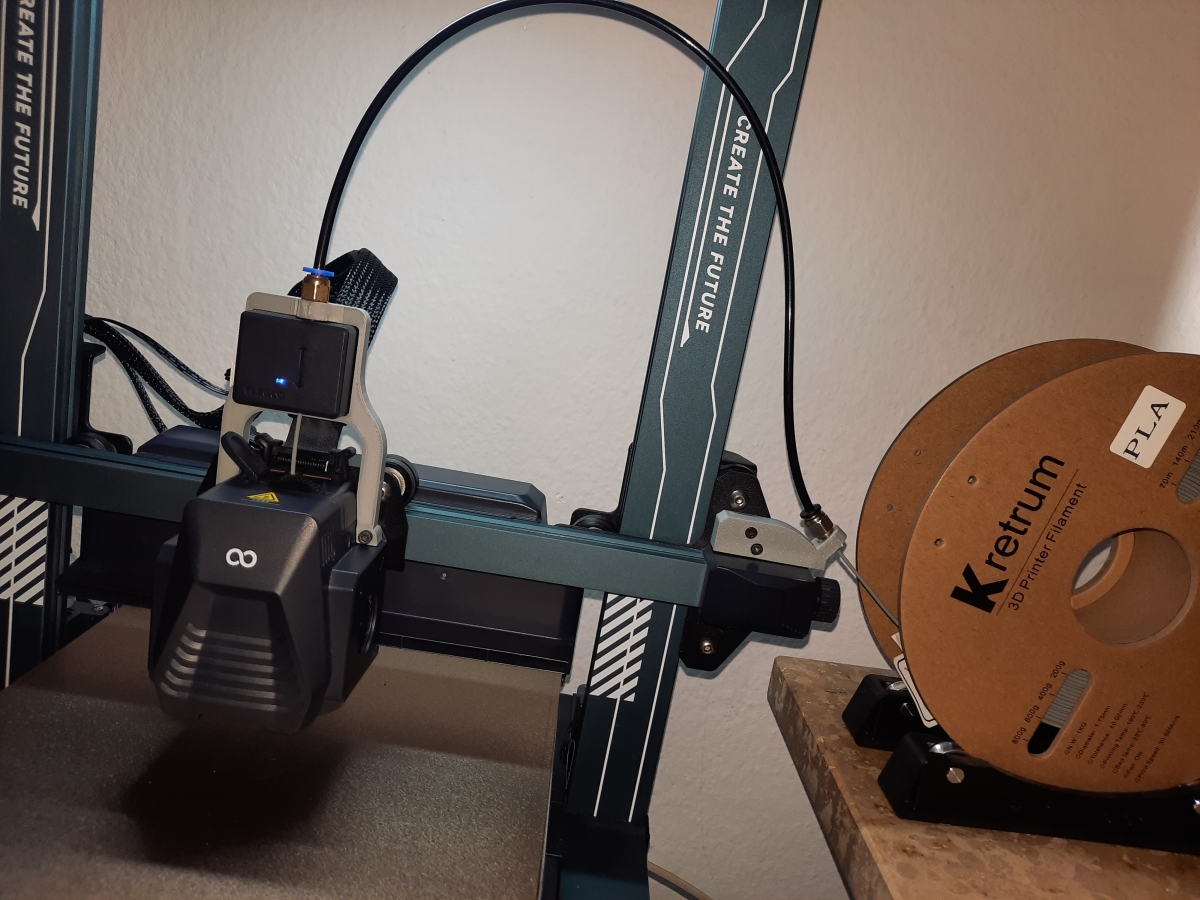 Side-Feed Filament Guide / Filament-Umlenkung Links oder Rechts ...