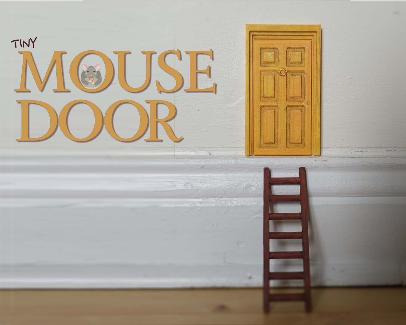 Tiny Mouse Door by Sylveonika | Download free STL model | Printables.com