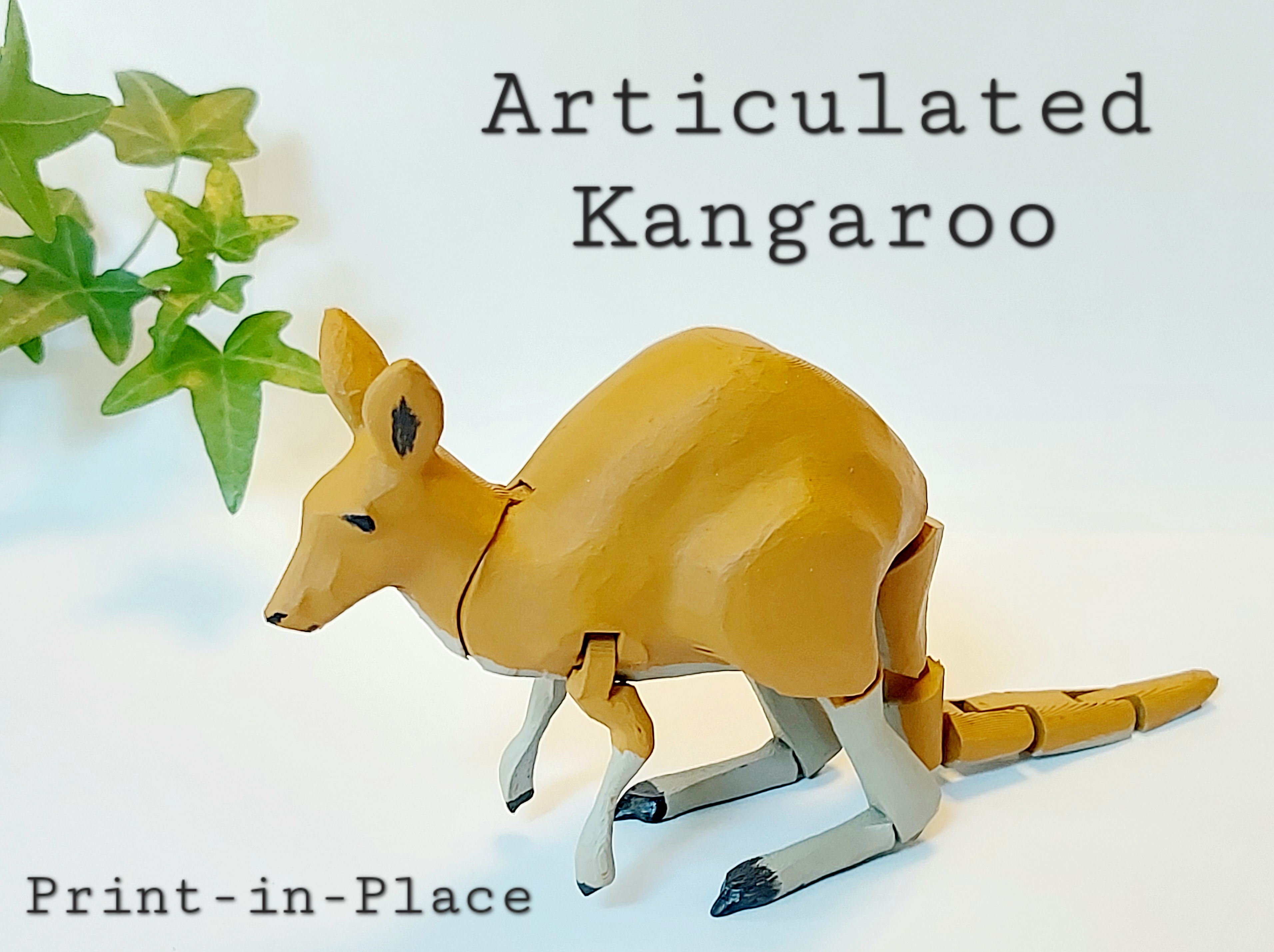 Articulated Kangaroo by kida | Download free STL model | Printables.com