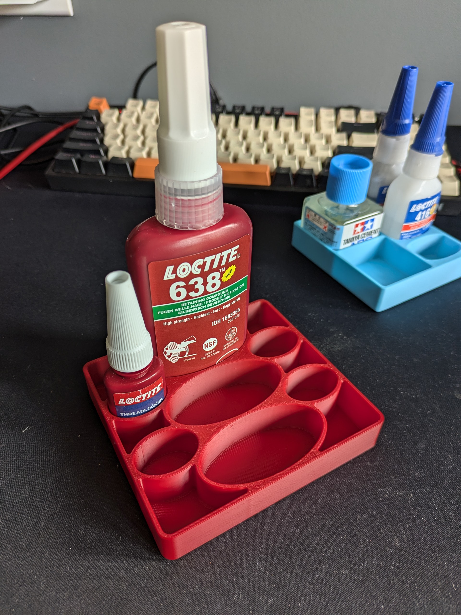 Loctite Stand/Tray by Squirrelbrain | Download free STL model ...