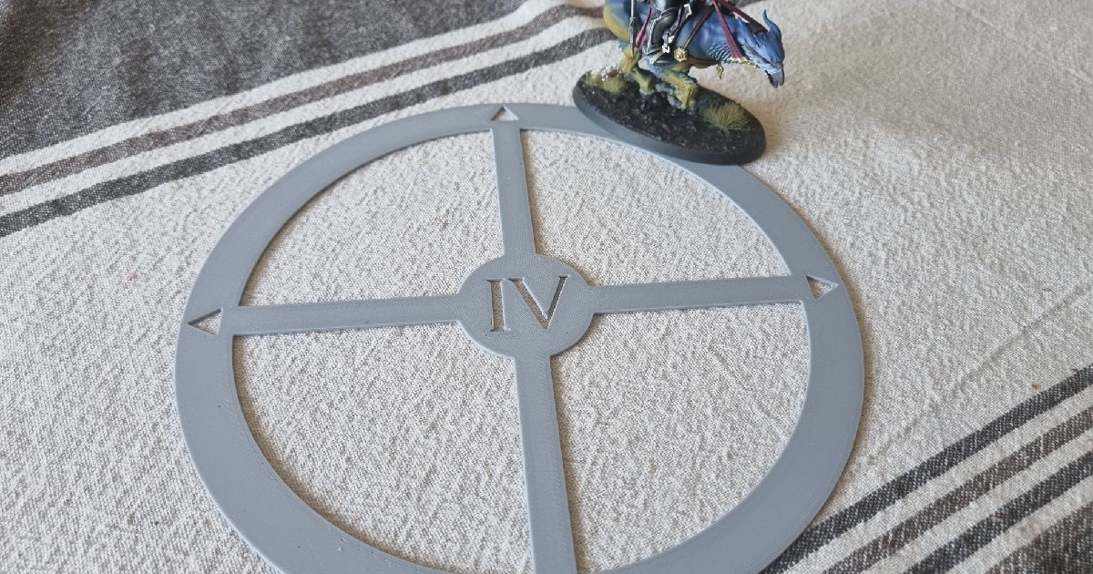 4th Edition Age of Sigmar Compatible Objective Markers by Mousearnickle ...