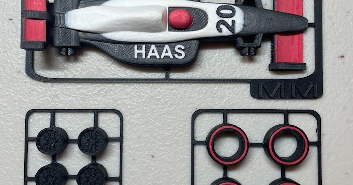 Haas Car Multicolor by studlythedragoon | Download free STL model ...