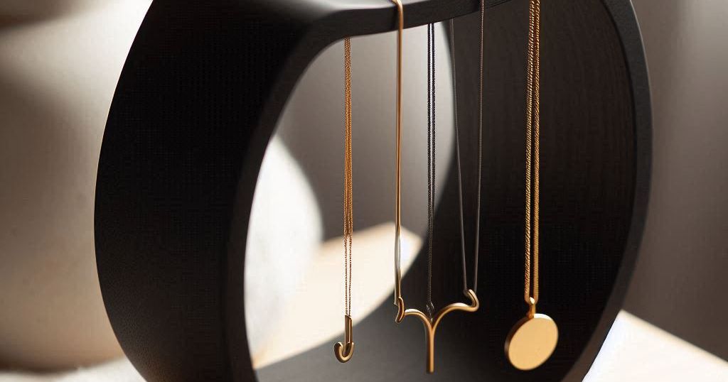 Necklace Holder, Necklace Display by Deltaprints | Download free STL ...