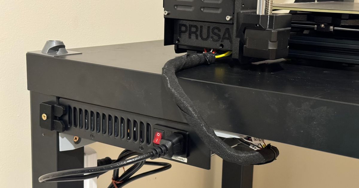 Alternate PSU Mount for Prusa Lack Enclosure V2 by lokthelok | Download ...