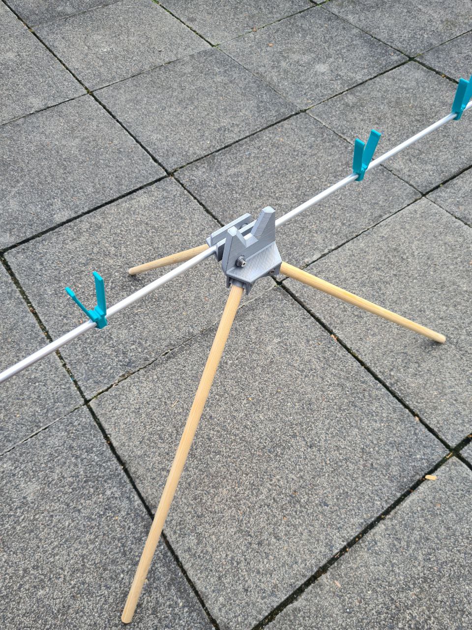 Foldable Multi Rod Holder by KarimTheDream | Download free STL model ...