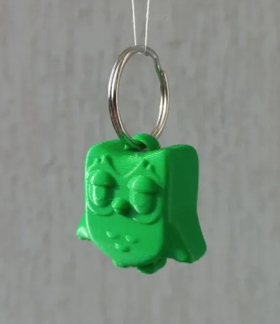 Duolingo bird keychain by Wiertarka | Download free STL model ...