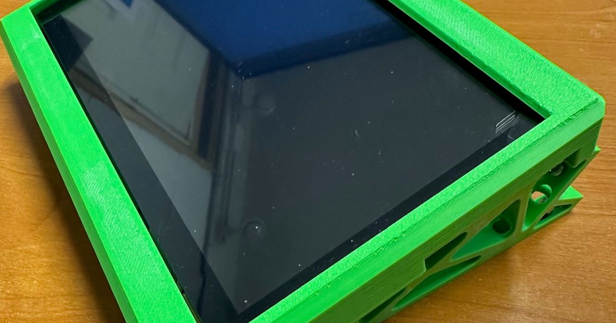 7in LCD Frame by bhouin | Download free STL model | Printables.com