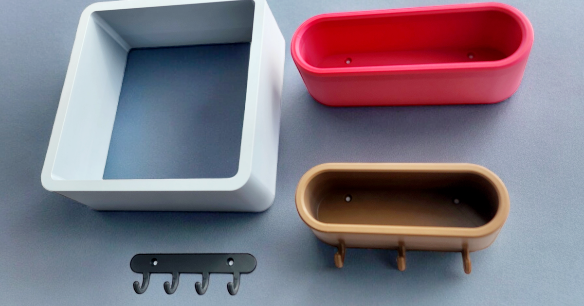 Flexi Cube Custom Shelf by jajaum3d | Download free STL model ...