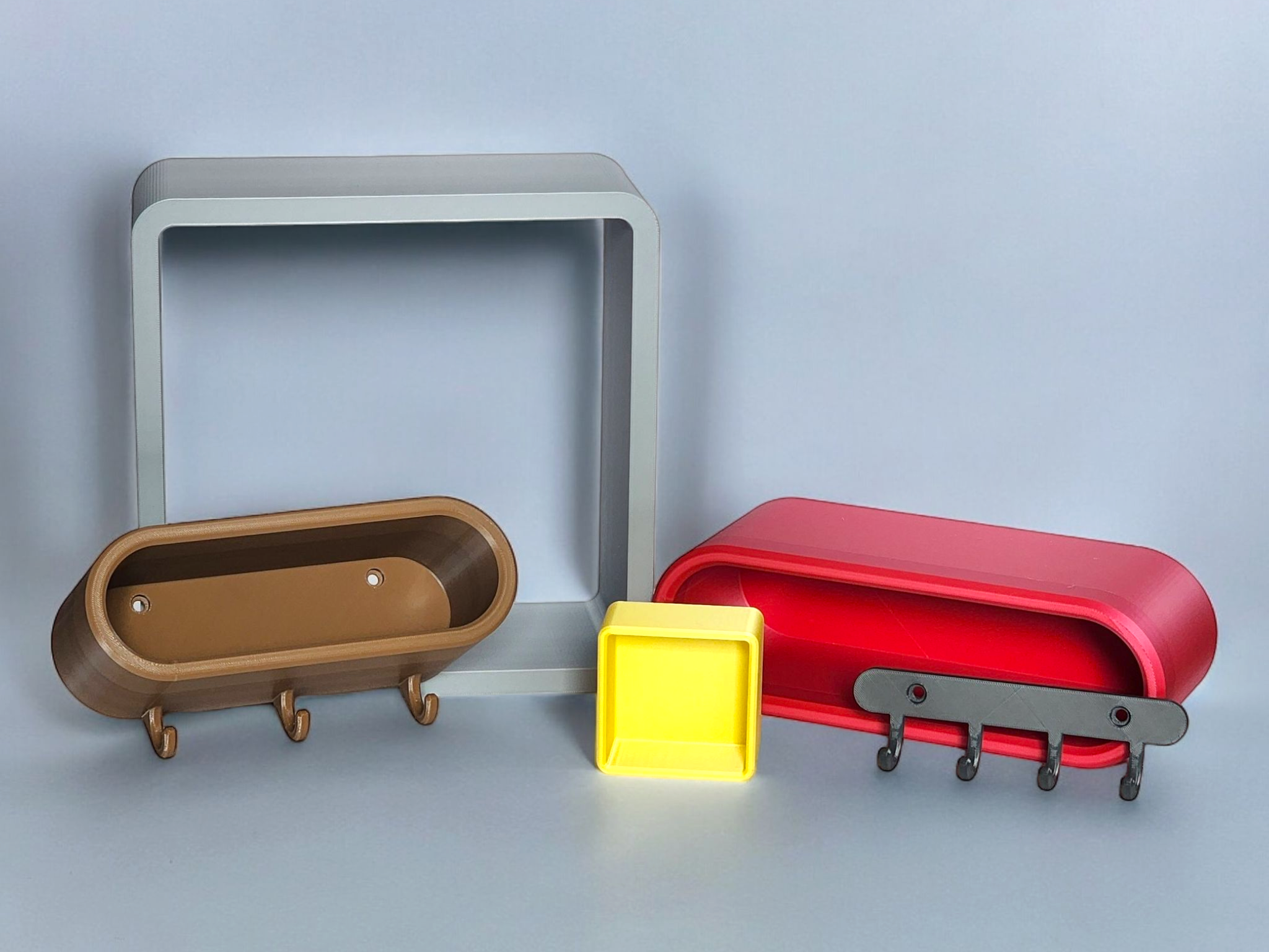 Flexi Cube Custom Shelf by jajaum3d | Download free STL model ...