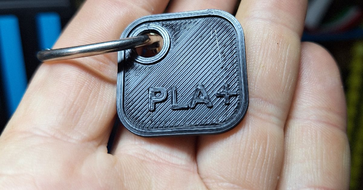 Filament sample with PLA + by Dorkvader97 | Download free STL model ...