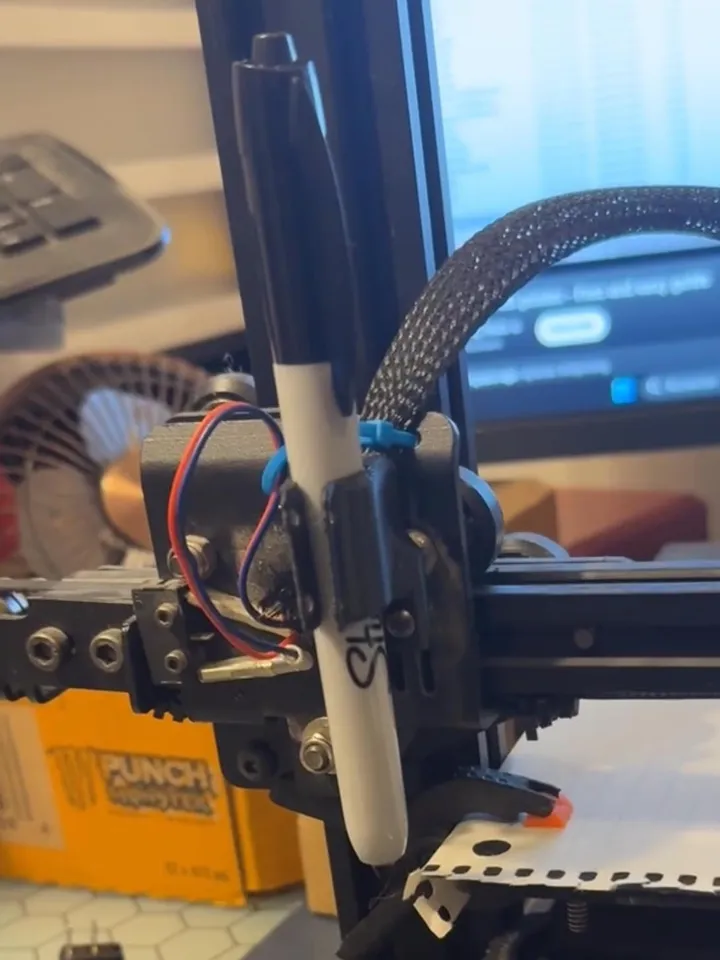 2D Printer Drawing Machine by Two Wheels Online | Download free STL ...