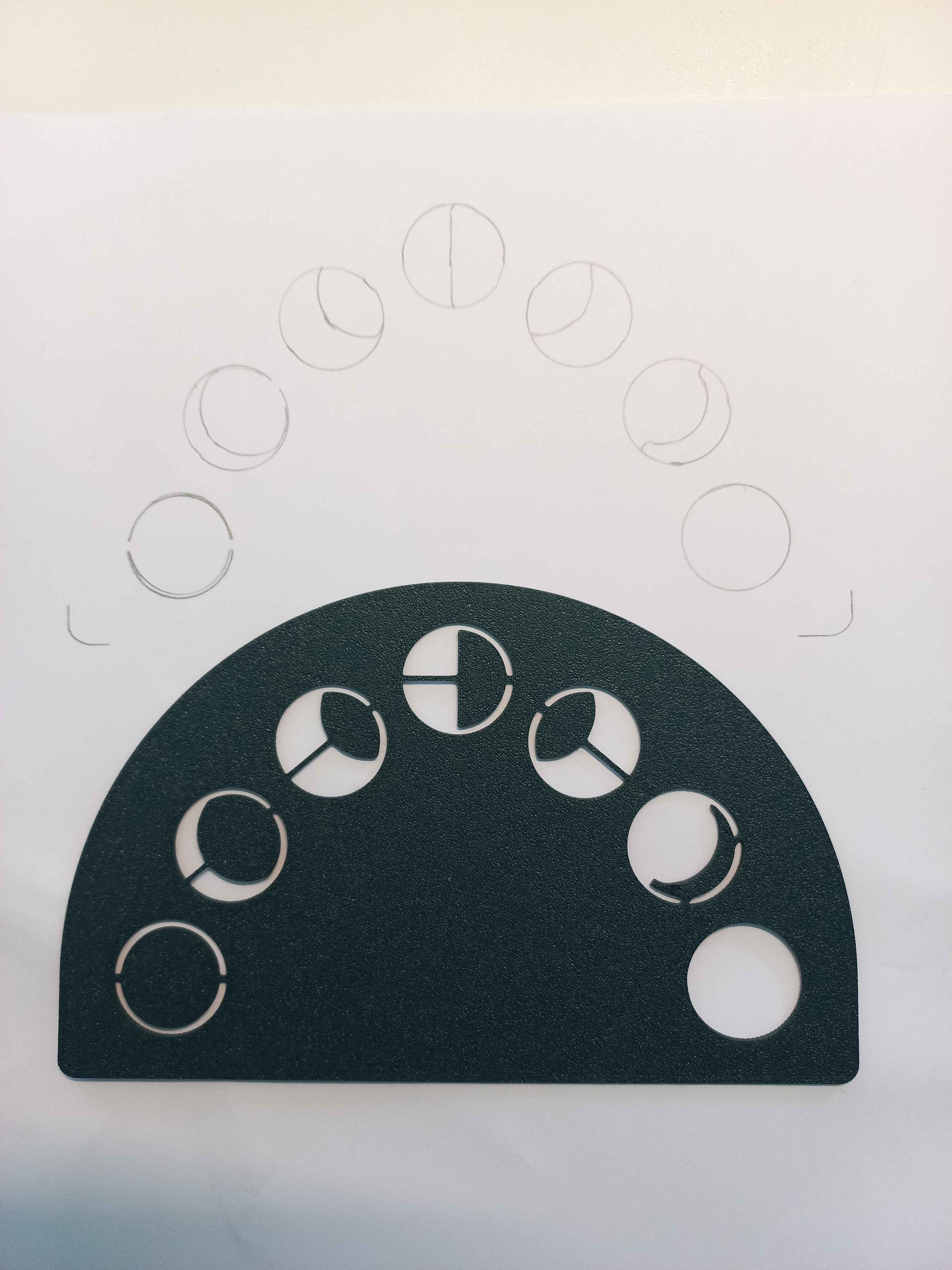 Moon Phases Drawing Template (fusion360) by mosselini1 | Download free ...