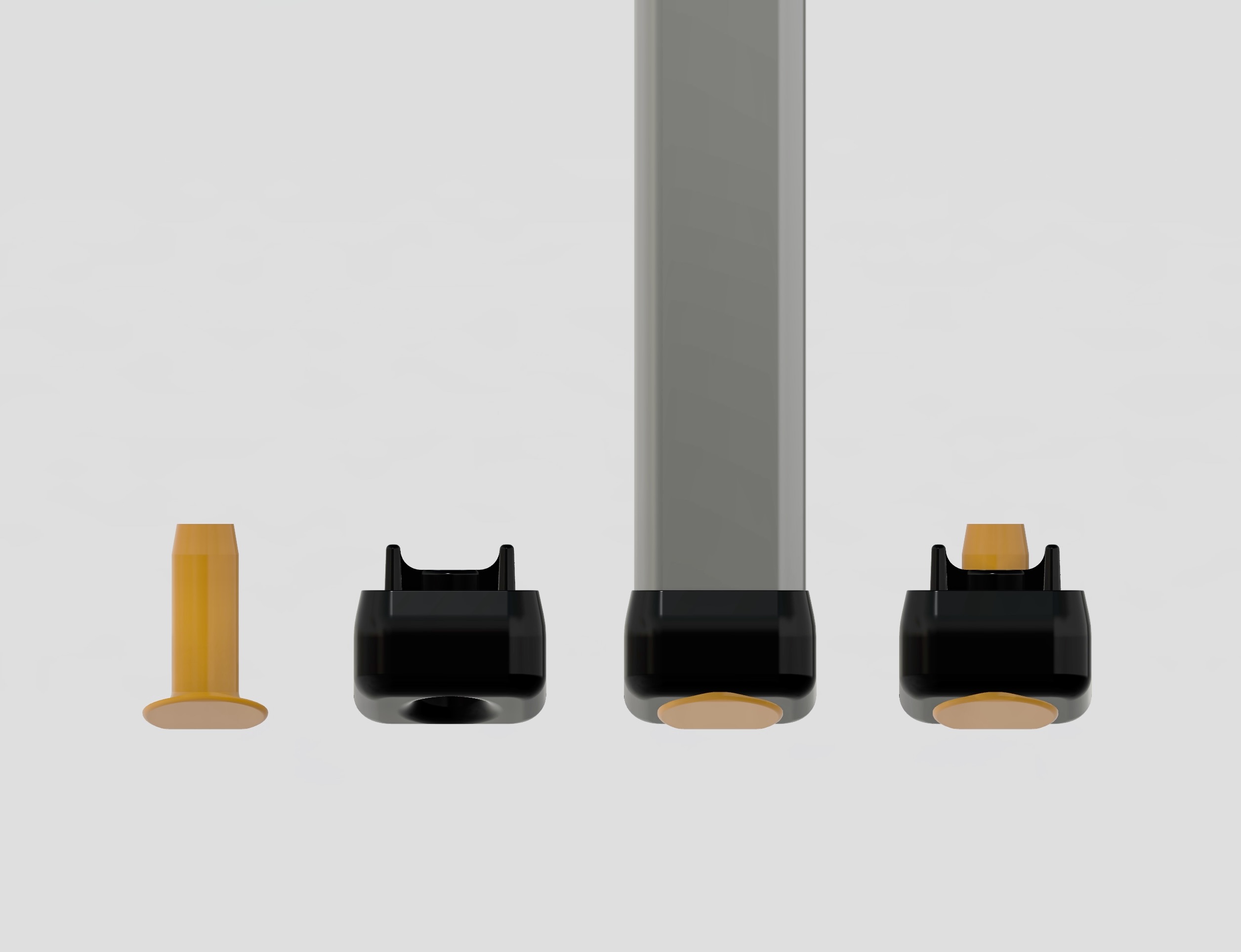 End Cap for Thule Roof Rack Crossbars with Hook Holes by vidision ...