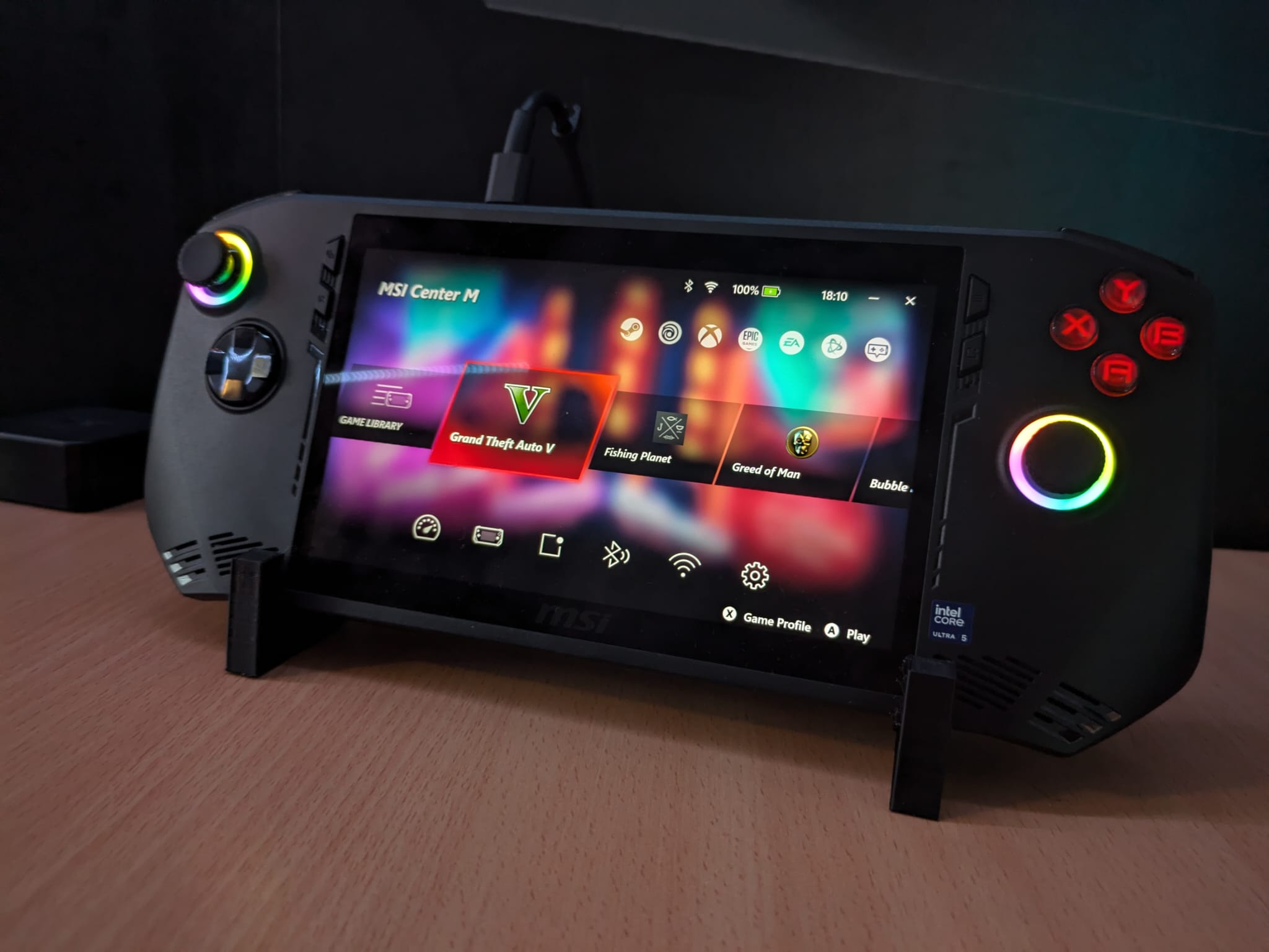 MSI claw stand by Luuk verheijen | Download free STL model | Printables.com