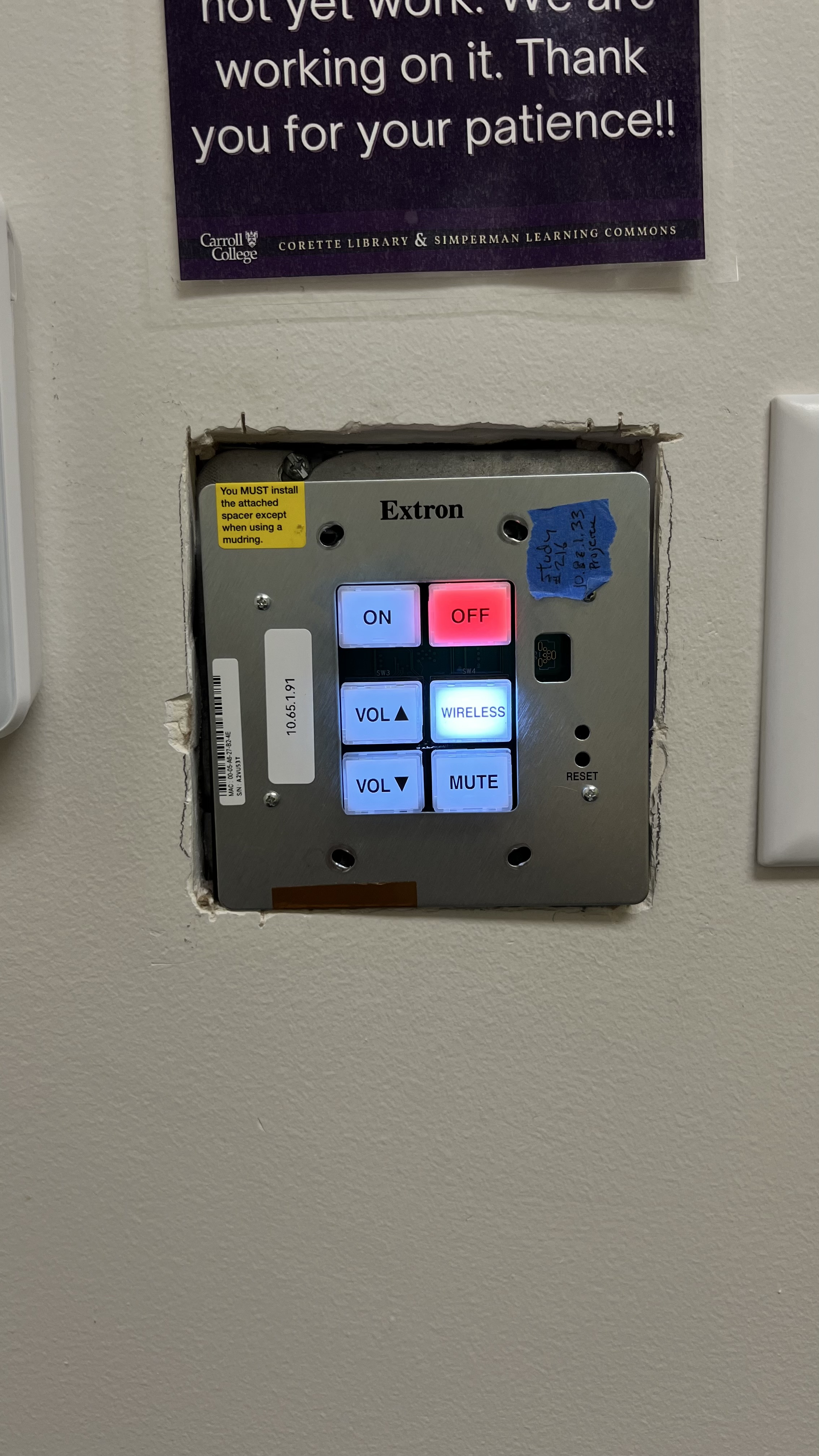 Extron MLC Plus 50 Replacement Face Plate by johbot1 | Download free ...