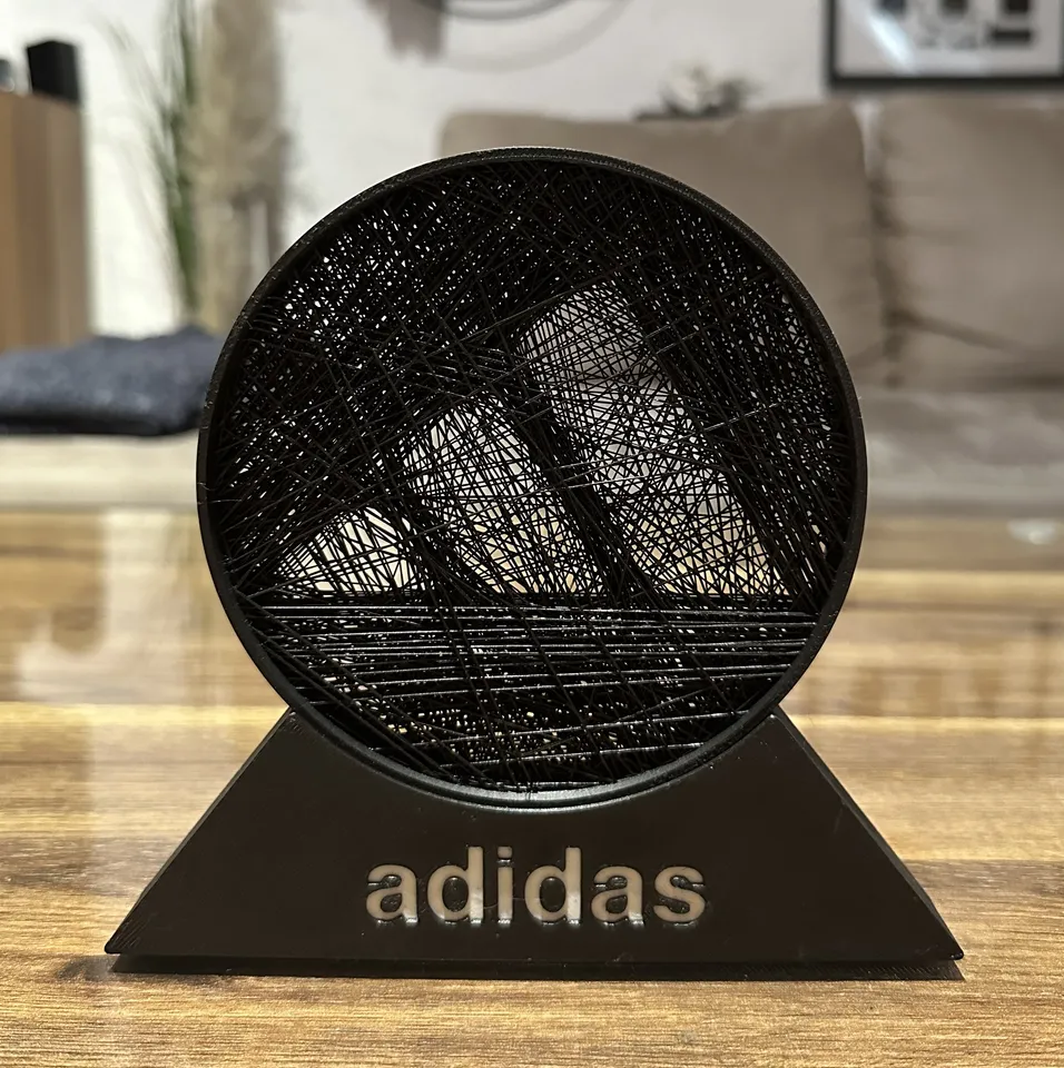 ADIDAS STRING-ART / DECORATION by Sektor 7 Studios | Download free STL ...