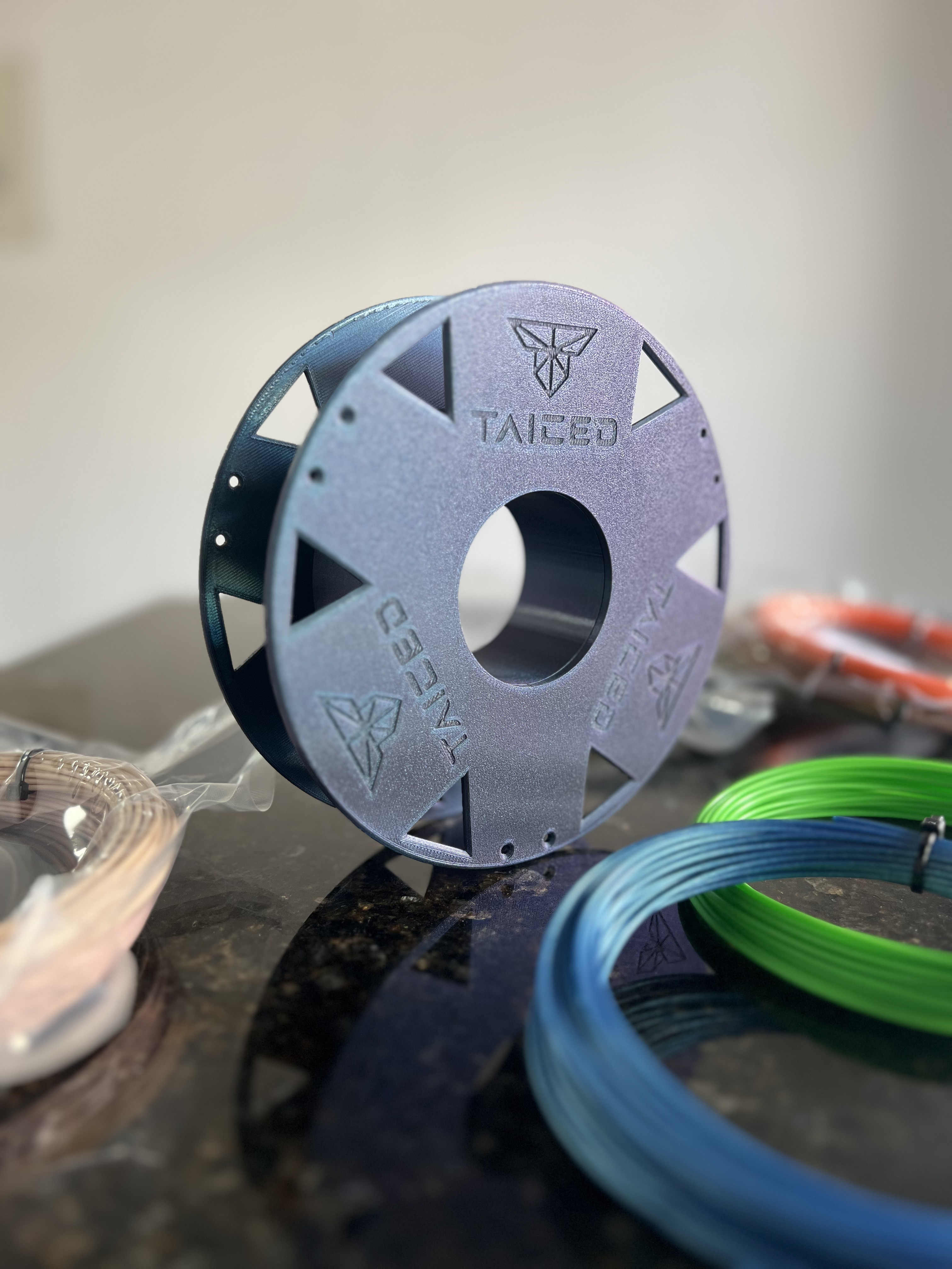 Rollo para filamento - Filament Spool by TAICED - Construyendo Ideas ...
