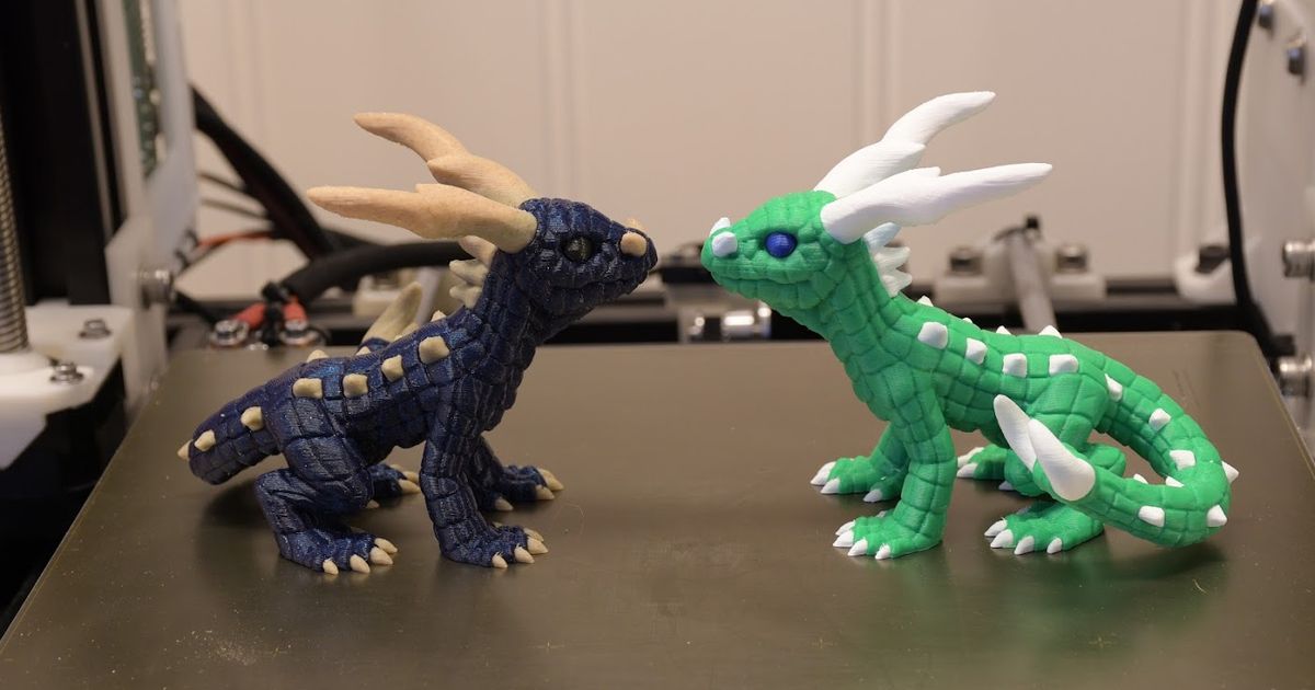 Shocker Lizard remixed for multicolor by jonasrh | Download free STL ...