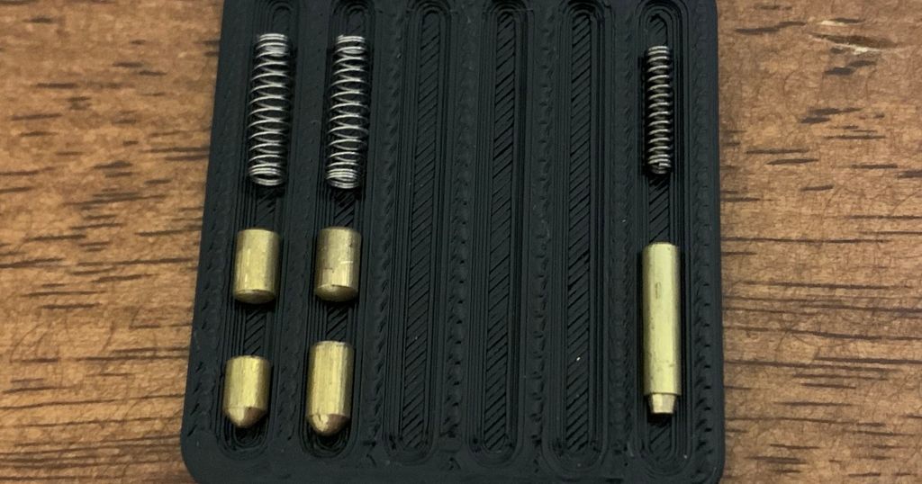 Mini Pinning Tray by I_need_a_better_name | Download free STL model ...