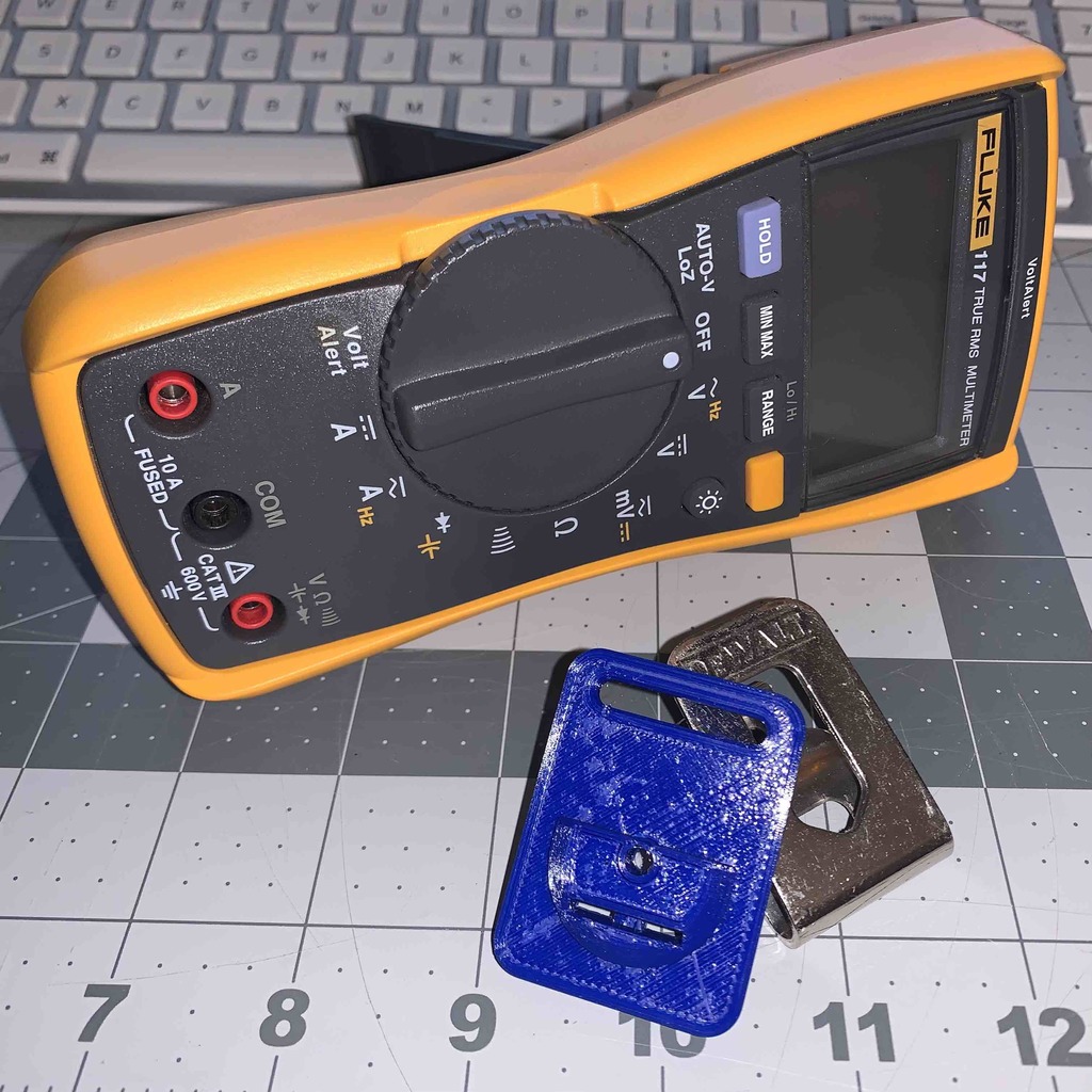 Fluke Multimeter - Dewalt Belt Hook Adaptor by I_need_a_better_name ...