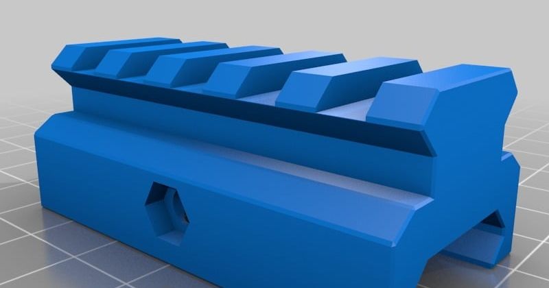 Vortex Venom Picatinny Riser by I_need_a_better_name | Download free ...