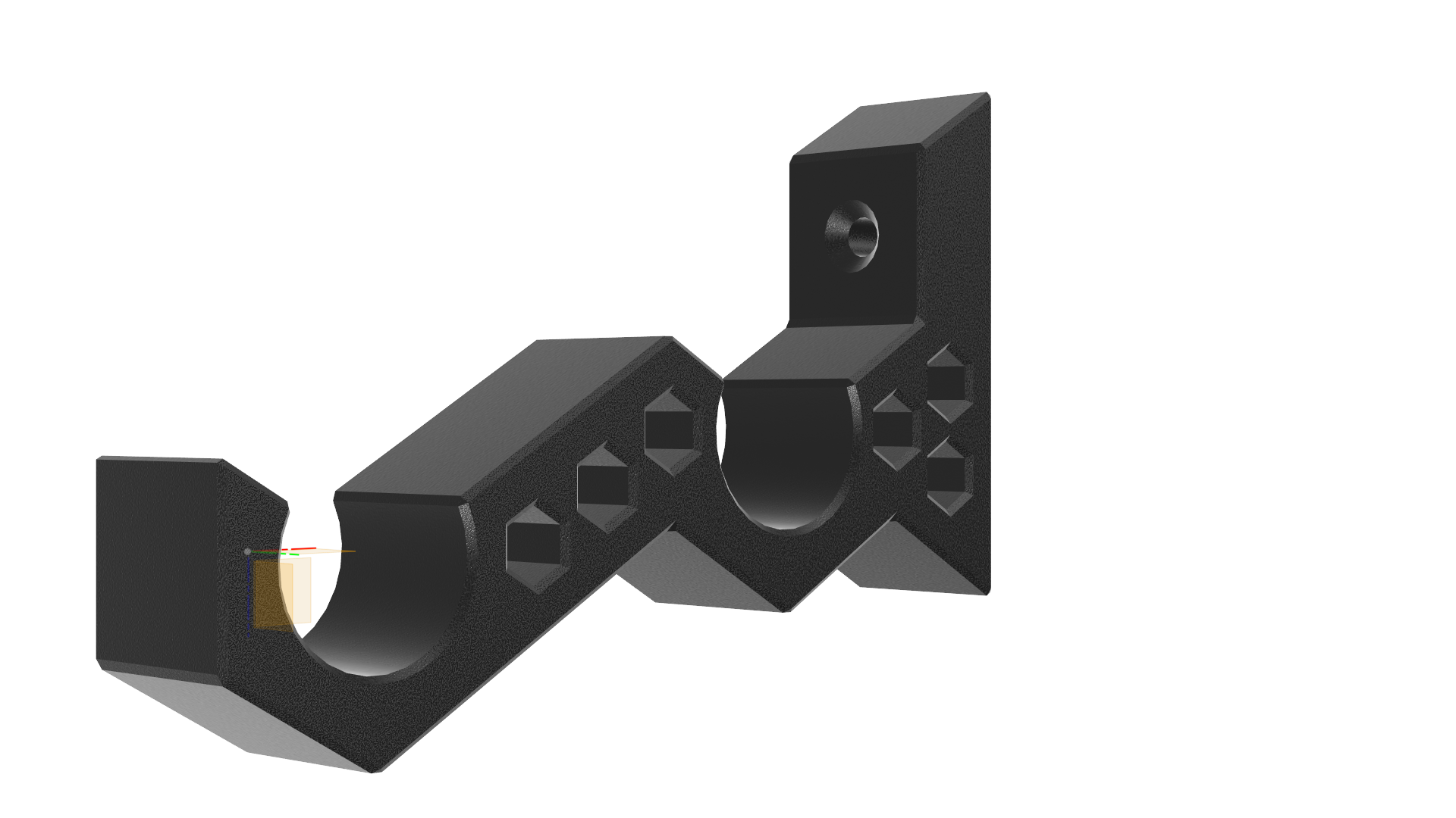 Curtain rod holder by Dancer | Download free STL model | Printables.com