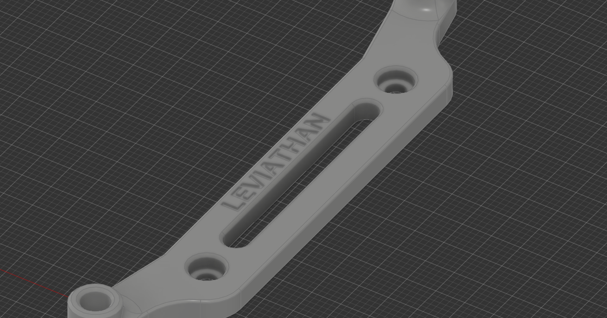 Leviathan DIN Rail Mount Voron Insert by N1_3D_Printing | Download free STL model | Printables.com