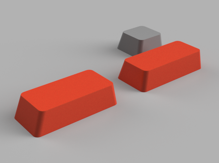 Flat Cherry MX Keycap 2U Size Remix by falsonix | Download free STL model | Printables.com