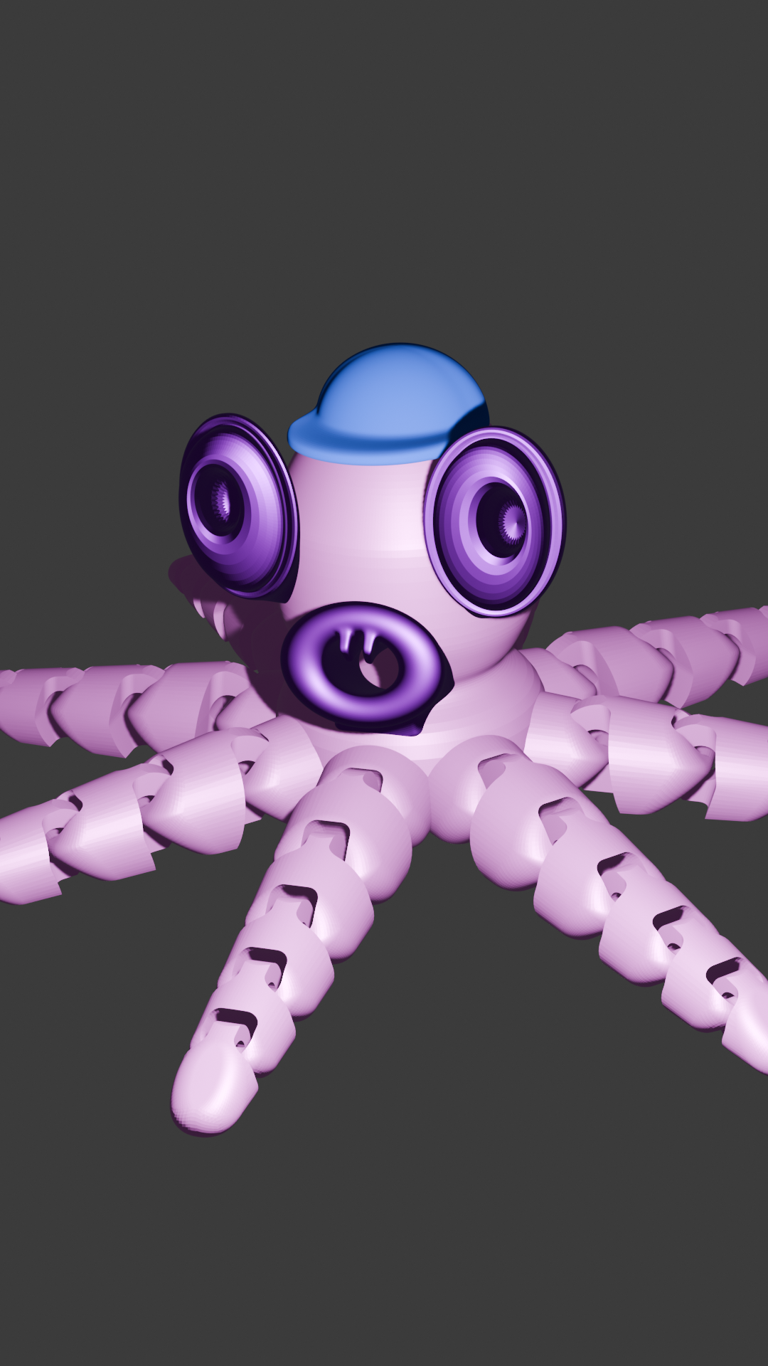 Articulated funny Octopus by Skouds RC 3D | Download free STL model ...