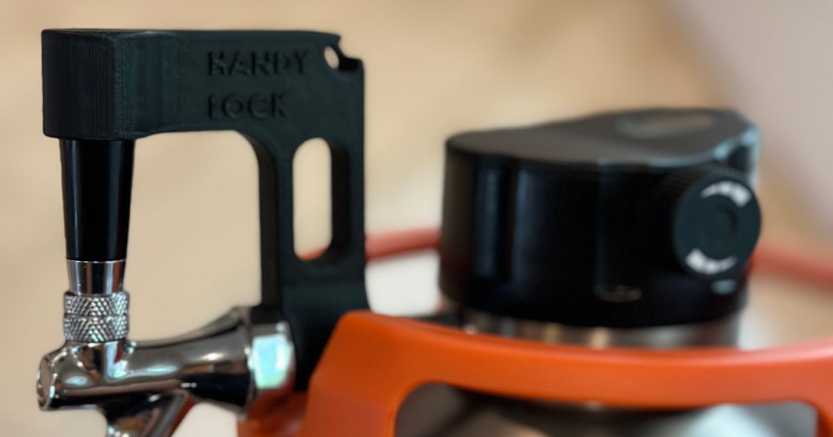 Handy Lock, a lock for your SuperHandy Portable Keg by Zachary Ragsdale ...