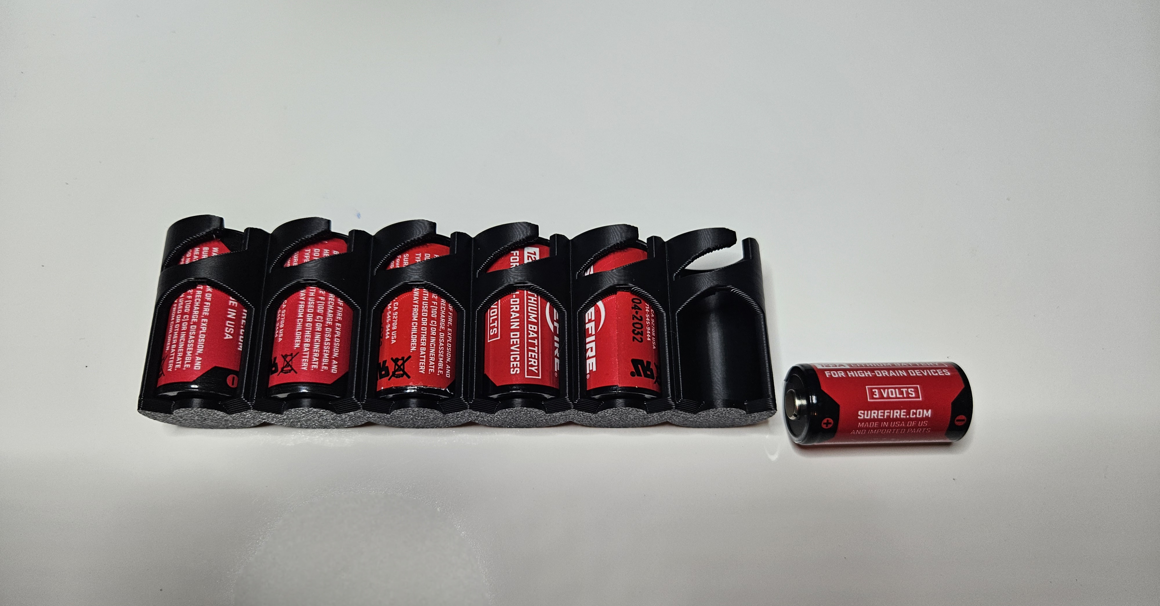 Battery Caddy for CR123A batteries by NavyGunz | Download free STL ...