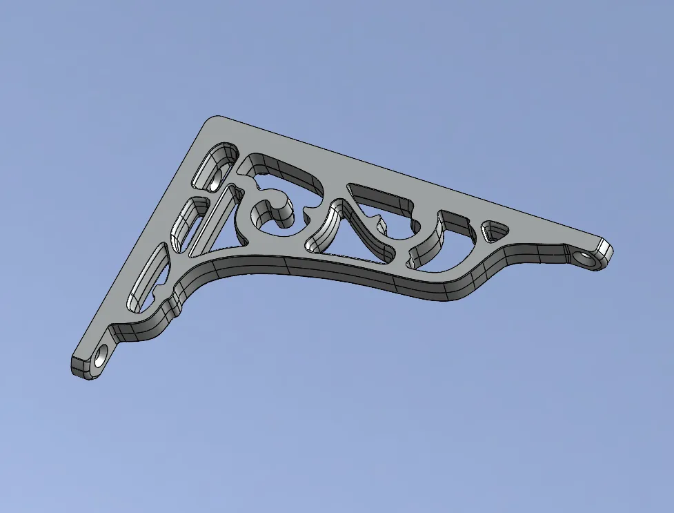 Shelf Bracket by SD-3D | Download free STL model | Printables.com