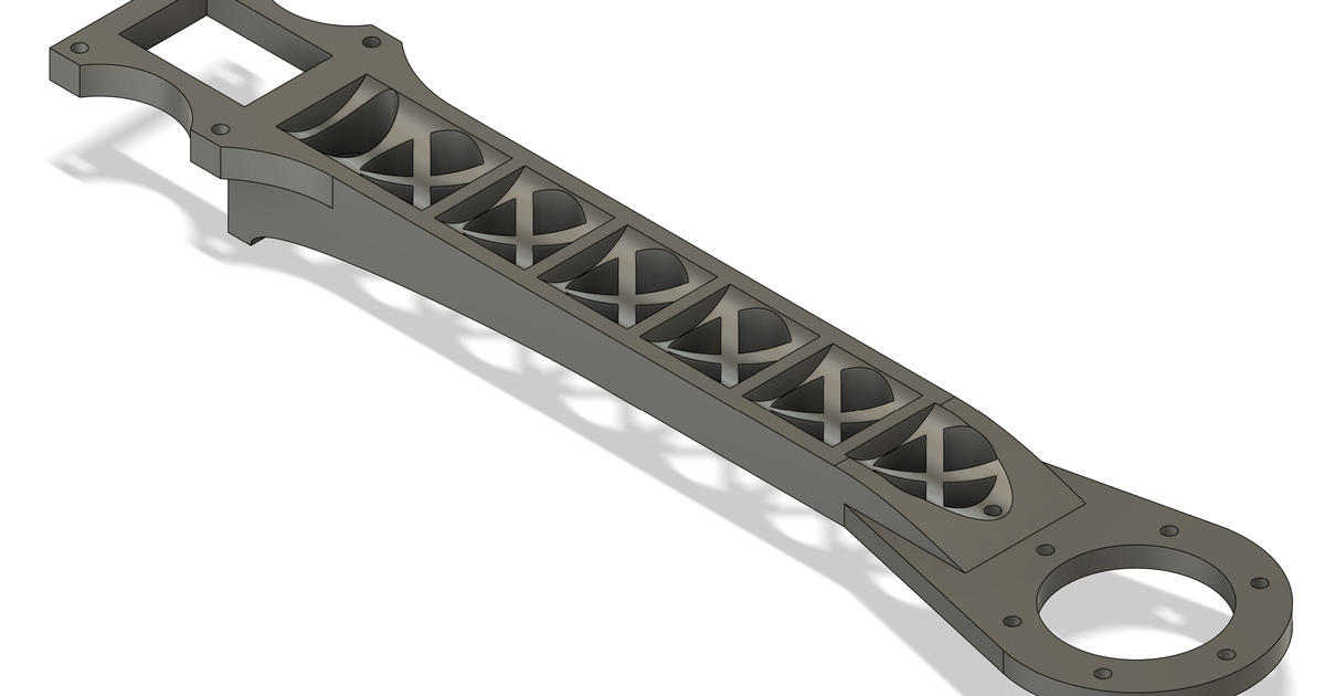 SK450 Drone Frame Arm by CaptainGoujon | Download free STL model ...