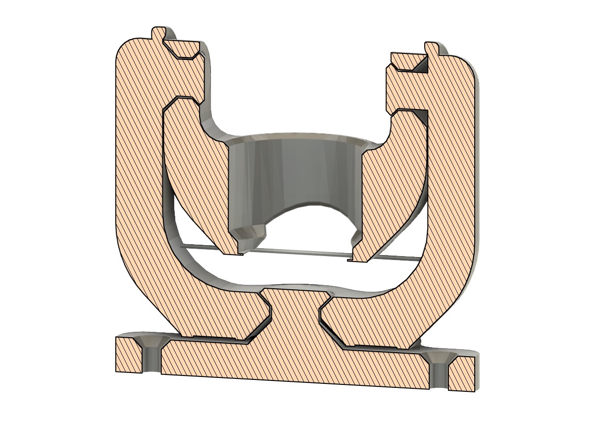 GU10 Swiveling Light Fixture (Print-in-place) by Alterity Design ...