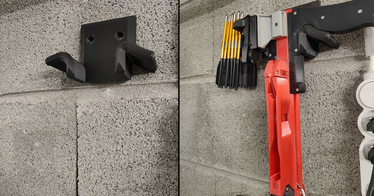 Sliding Legolini Wall Mount by Lyrkan | Download free STL model ...