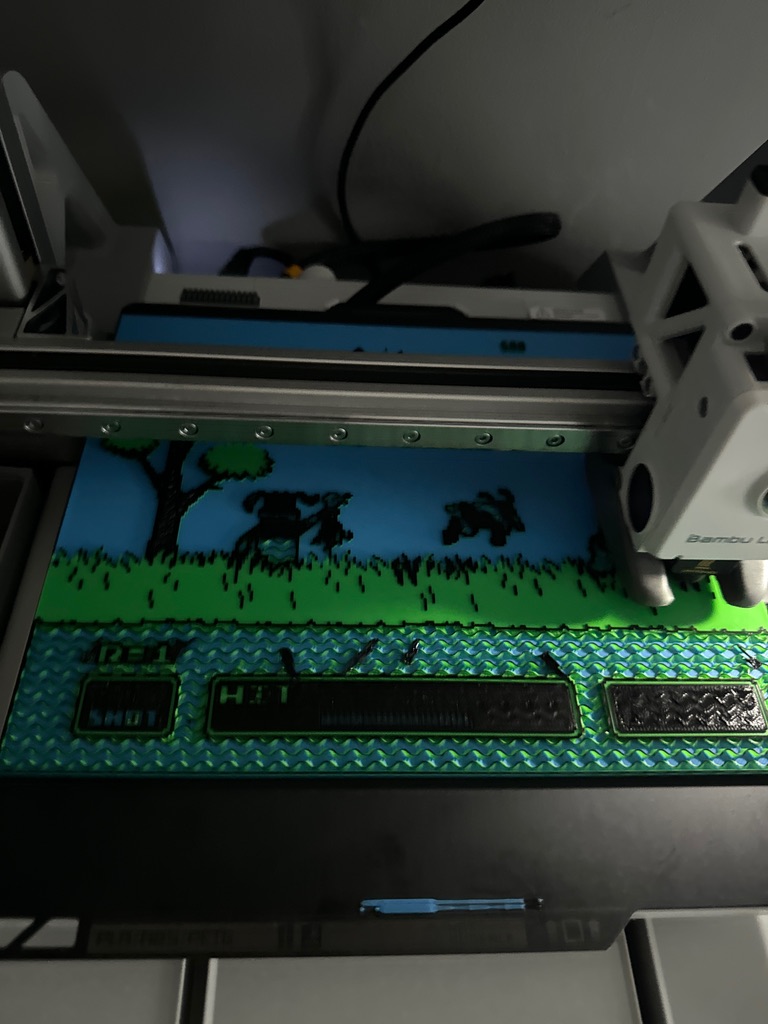 NES - Voxel Duck Hunt by ilikefreecad | Download free STL model ...