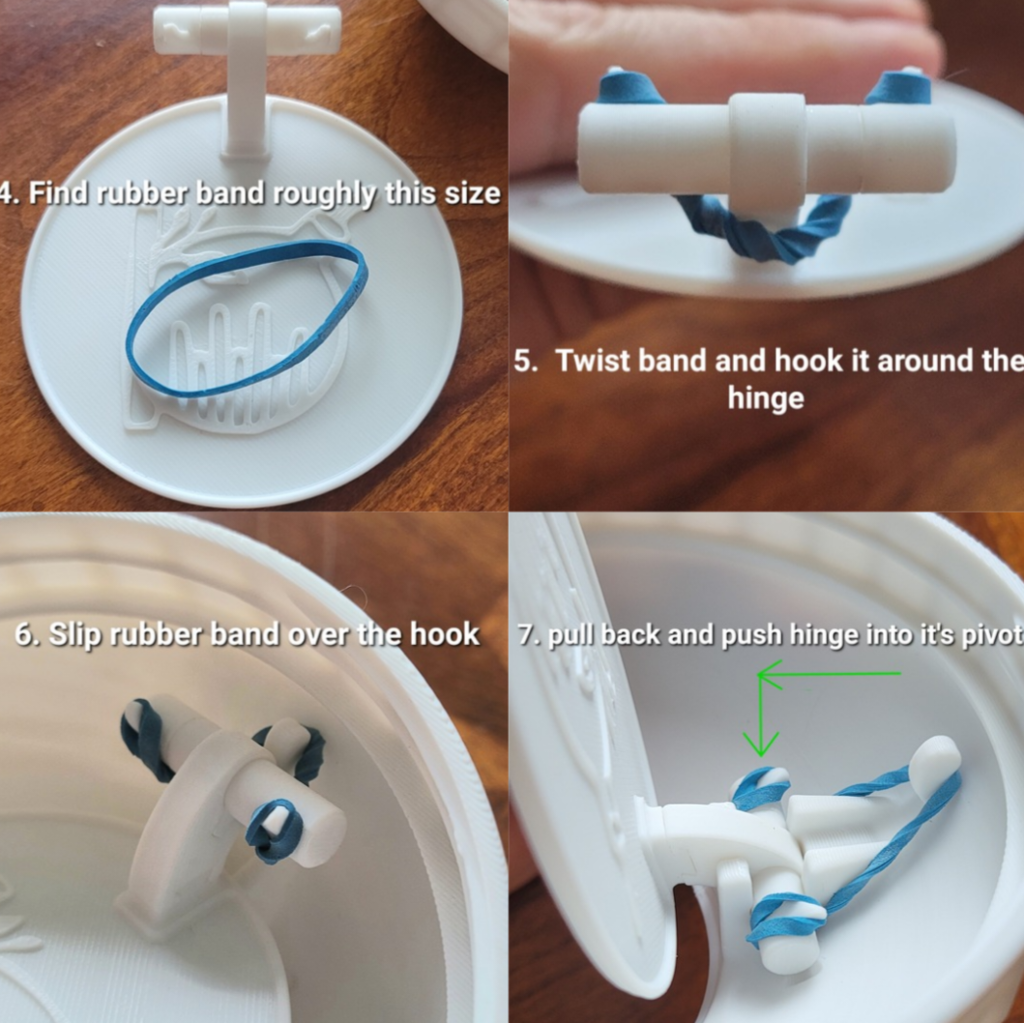 Garbage Lid for Protein Container by Bombastic3D | Download free STL ...