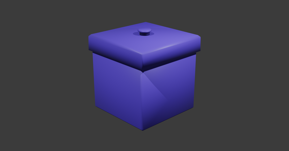 Basic Gift Box by A2G ALIZARD GAMING | Download free STL model ...