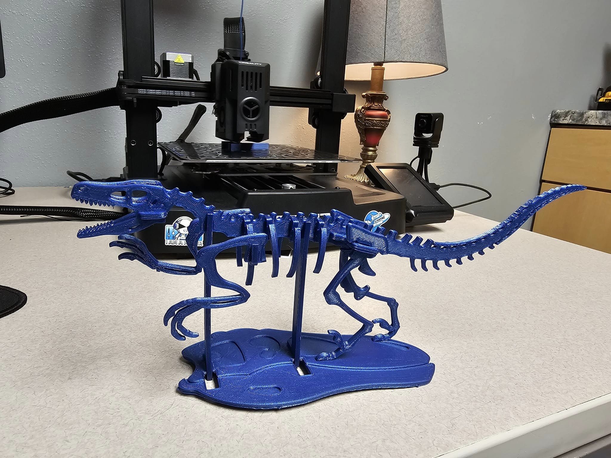 Velociraptor Kit Card por Nick Heiman | Descargar modelo STL gratuito ...