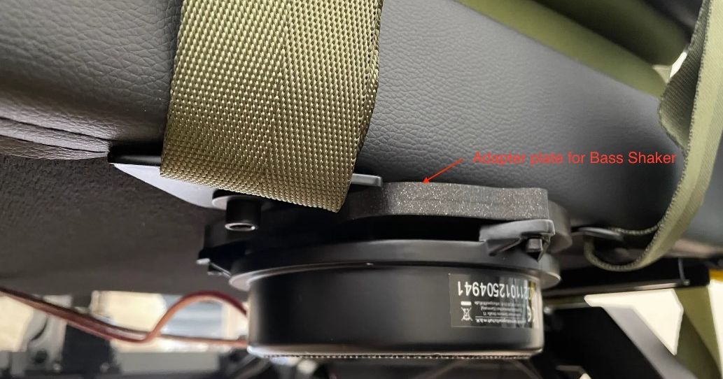 Bass shaker adapter plate by PrintingCorp | Download free STL model ...