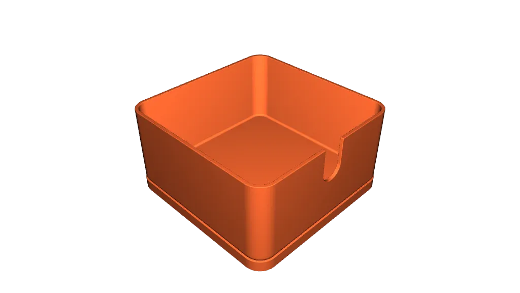 Square Remote Control Holder, Remote Box by Deltaprints | Download free ...
