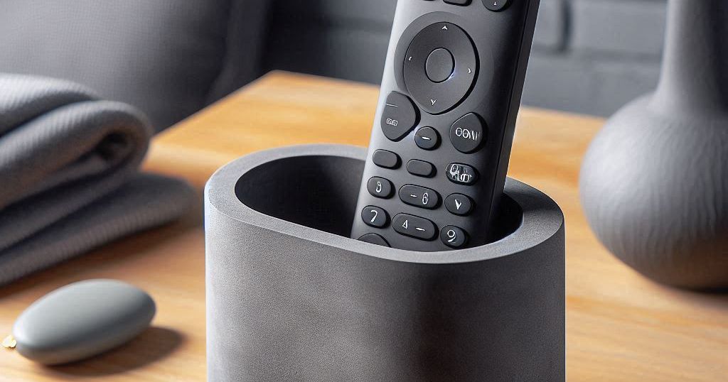 Rounded Design Remote Control Holder, Remotecaddy by Deltaprints ...
