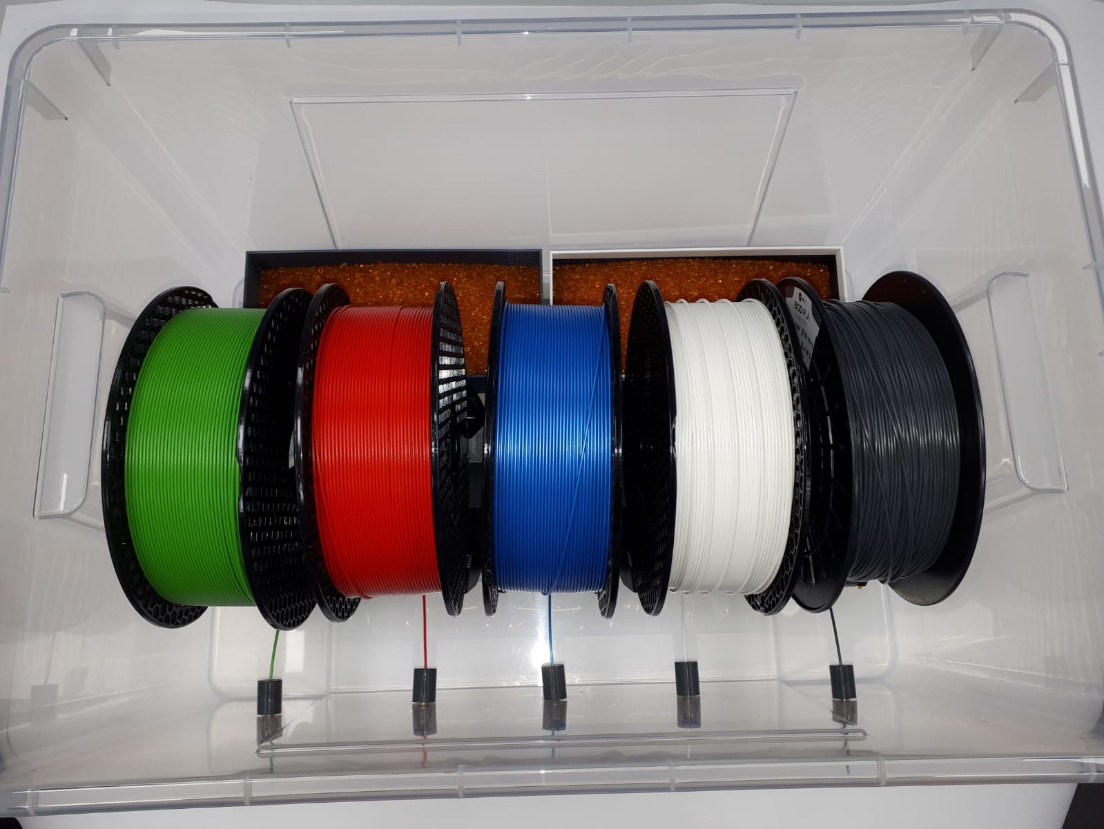 IKEA Samla filament spool drybox variant 2020 aluminium profile MMU3 ...