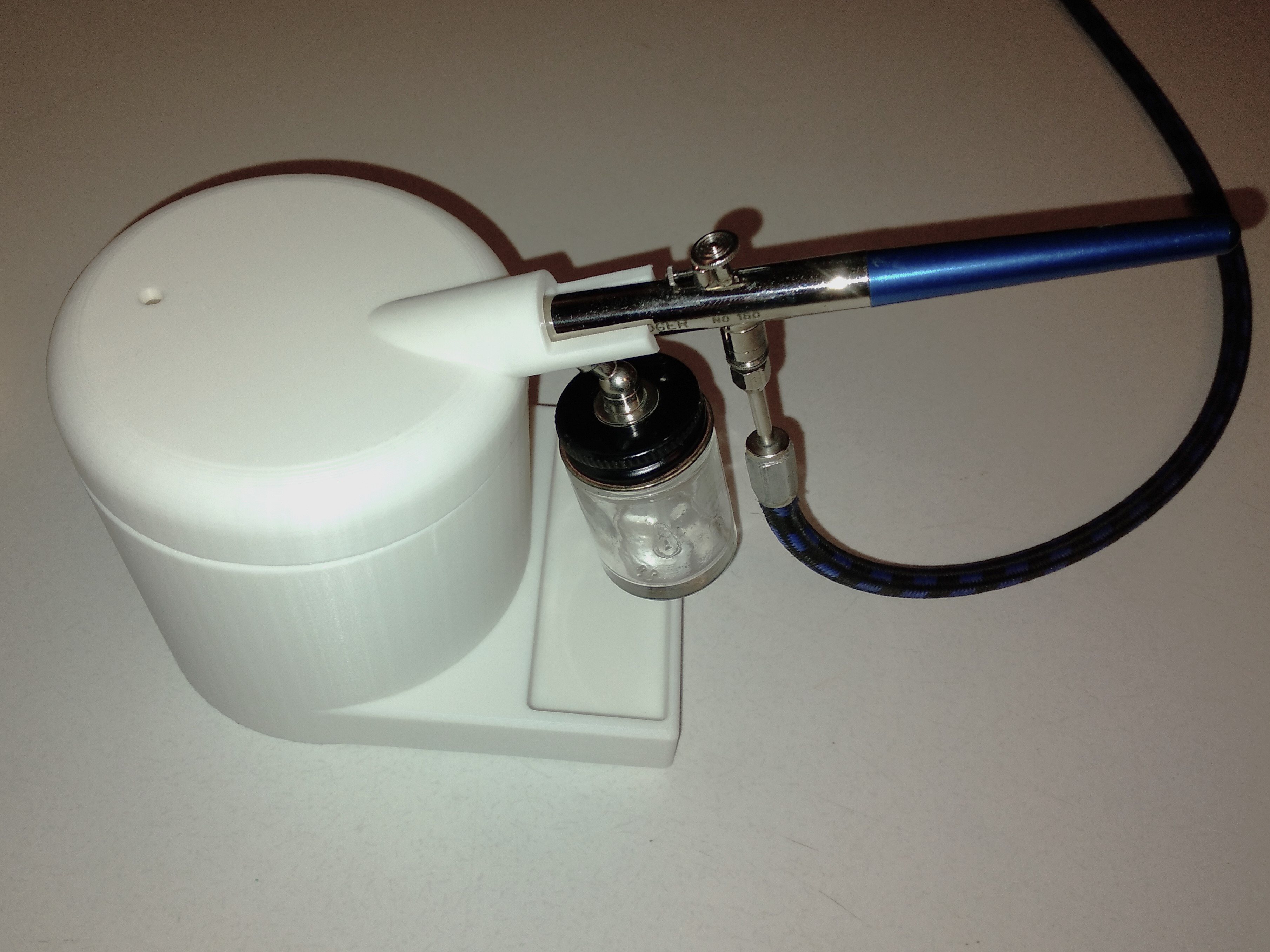 Air Brush Holder / Cleaner by MadP 3D | Download free STL model ...