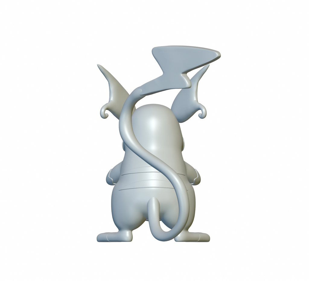 Pokemon 26 #Raichu - Optimized for 3D Printing by 3Dprint1UP | Download ...