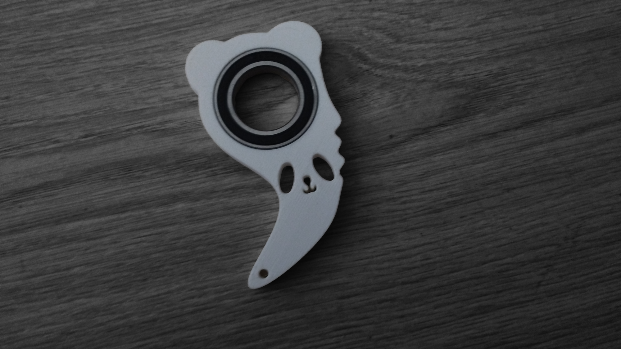 panda spinner keyrambit by szi804s | Download free STL model ...