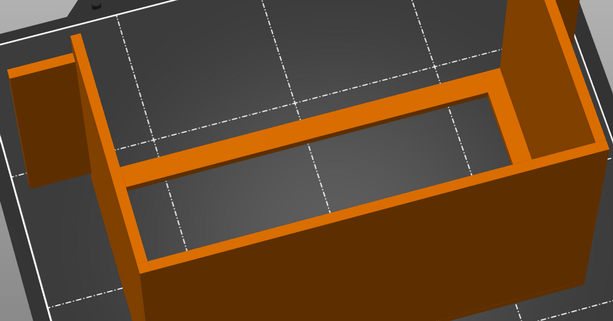 Schiit Stack Under Desk Shelf by Ultimtb | Download free STL model ...