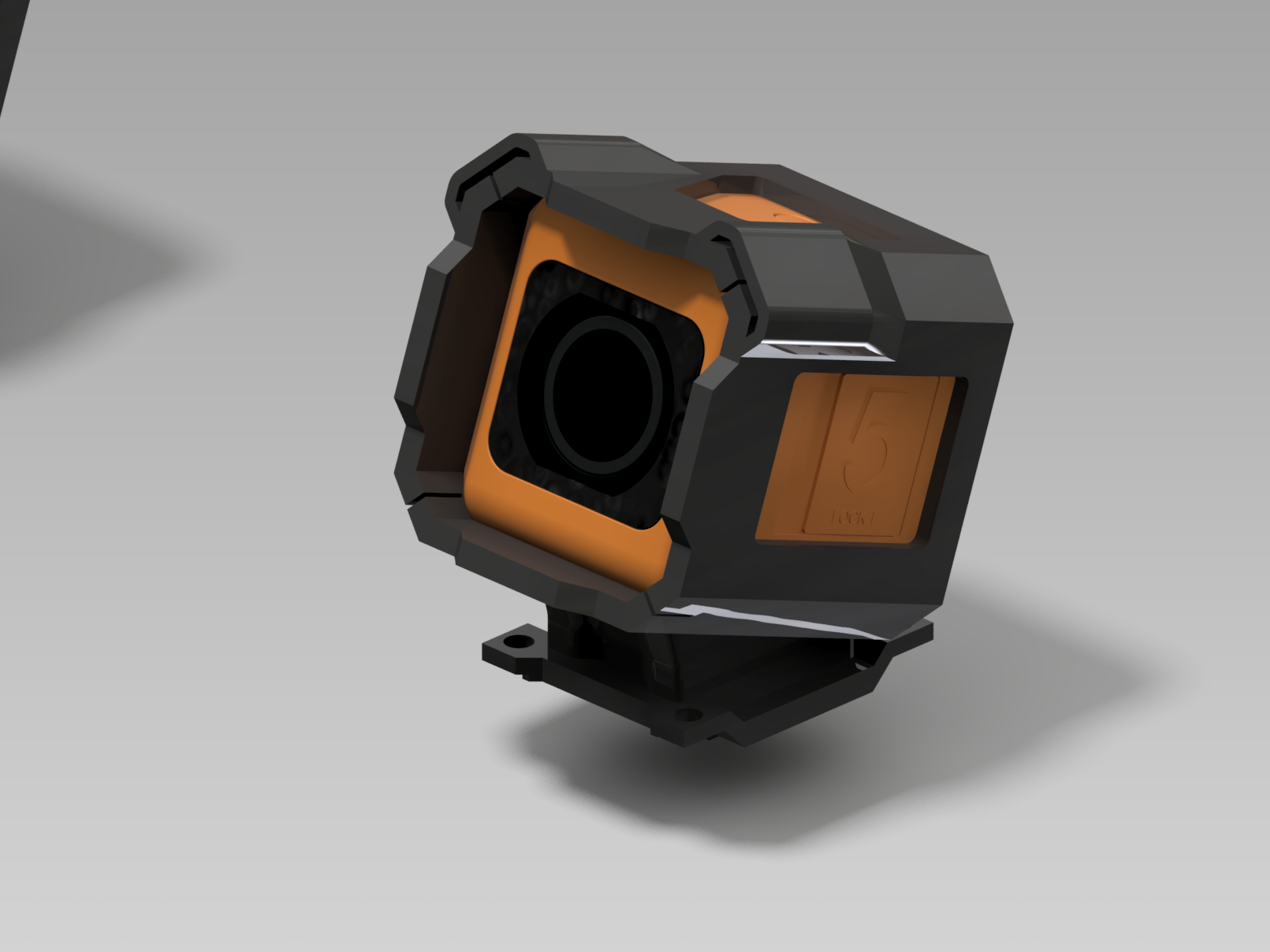 GEPRC Mark5 Runcam 5 mount by The Bengineer | Download free STL model ...