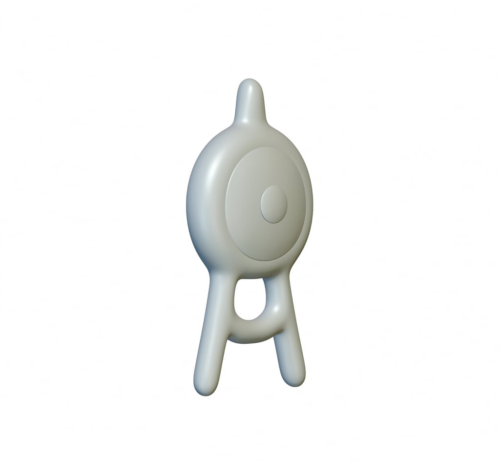 Pokemon Unown #201 - Optimized for 3D Printing by 3Dprint1UP | Download ...